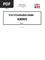 Science K-10 Curriculum Guide | PDF | Learning | Curriculum