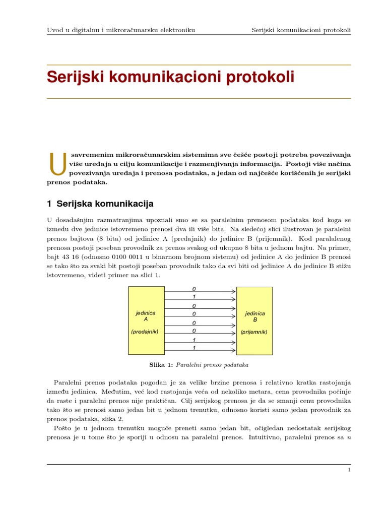 Komunikacioni Protokoli | PDF