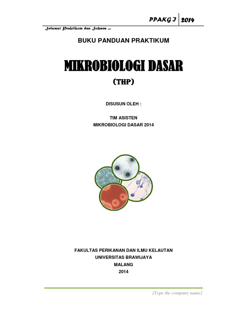 Buku Panduan Praktikum Mikrobiologi Dasar THP | PDF