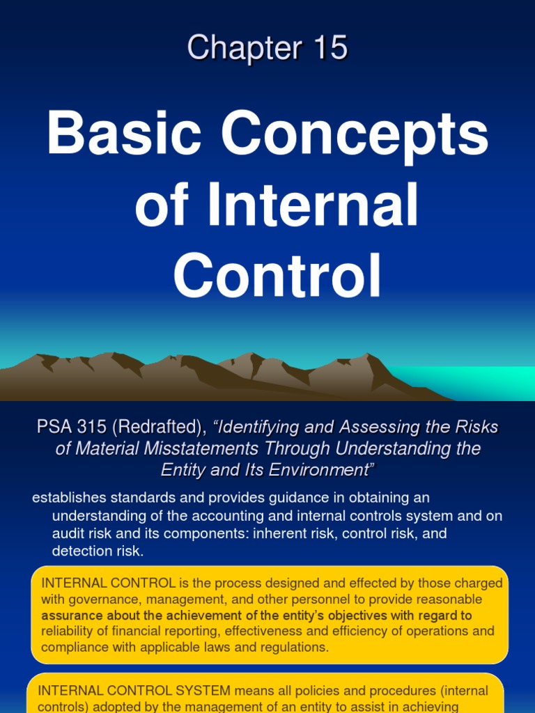 Understanding the Key Elements and Components of an Effective Internal ...