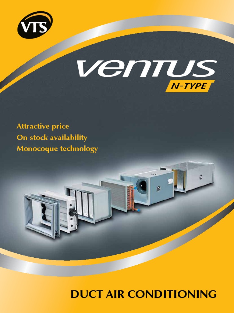 VENTUS N-Type - Catalogue - 2013 PDF | PDF | Hvac | Air Conditioning