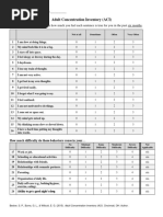 Worry Domains Questionnaire | PDF | Psychometrics | Psychological Testing
