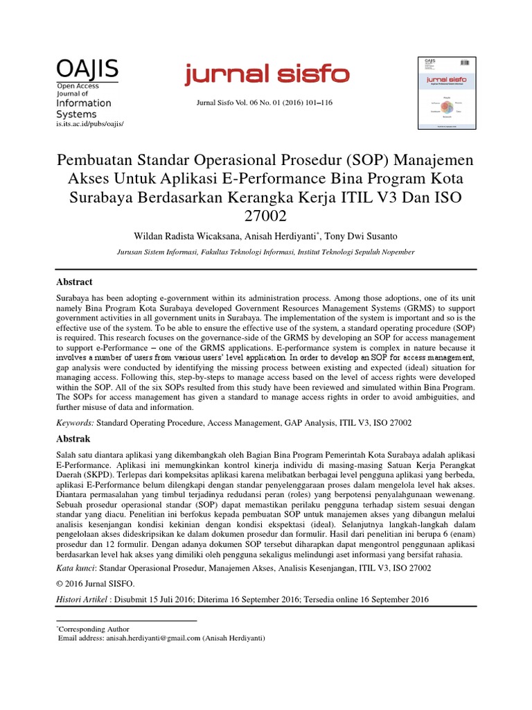 Oajis Sisfo 6 1 101 116 | PDF