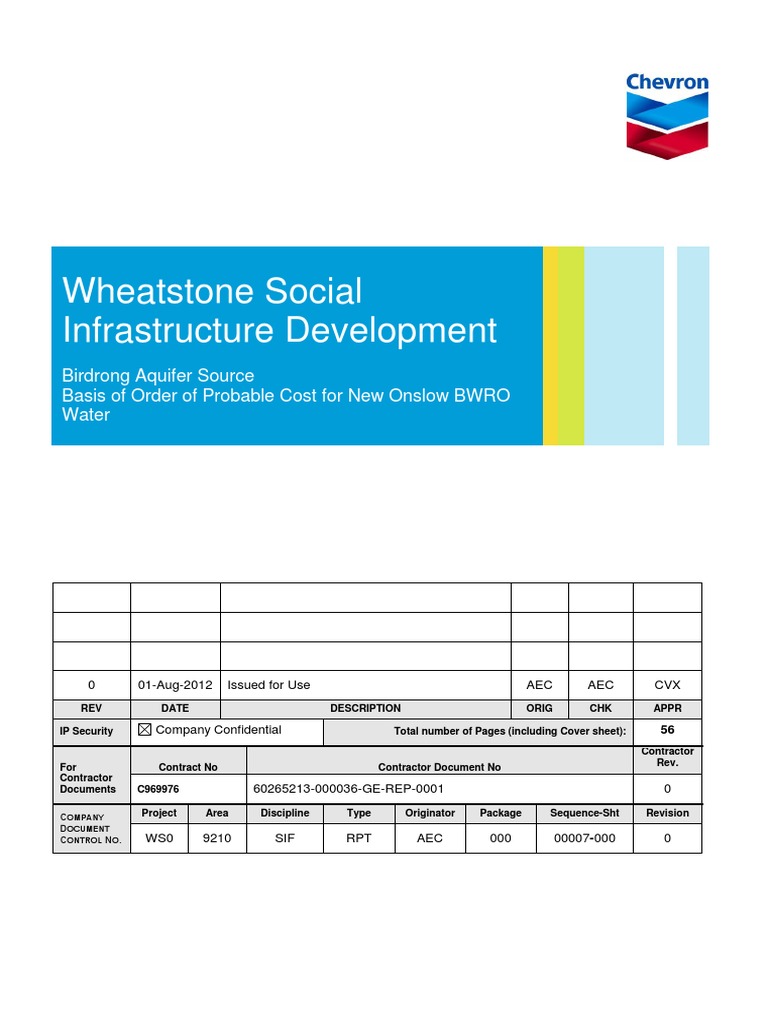 Appendix A Open Seawater Intake and Brine Outfall Assessment PDF | PDF ...