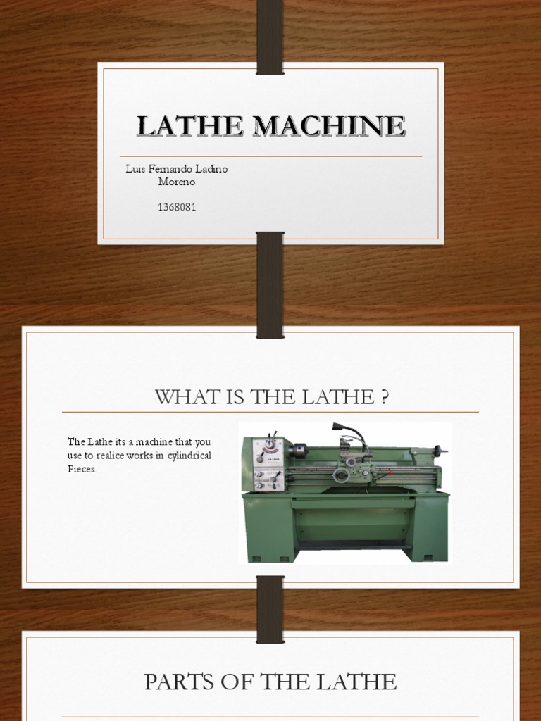 Lathe Machine | PDF | Woodworking | Industrial Equipment