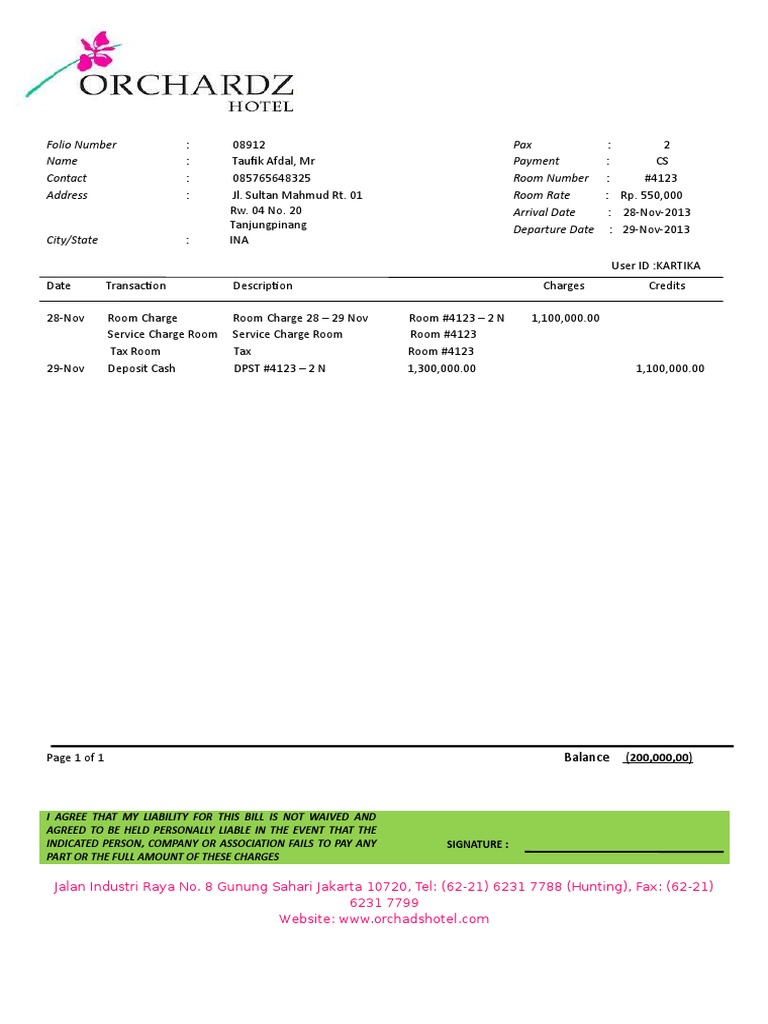 228224875-Bill-Orchardz-Hotel-Jakarta.doc