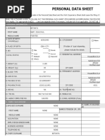 CS Form No. 212 Revised Personal Data Sheet - New | PDF | Educational Technology | Passport