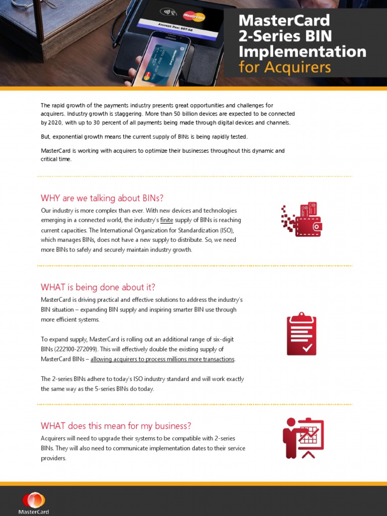 BIN Leave Behind - Acquirers | PDF | Master Card | Standardization