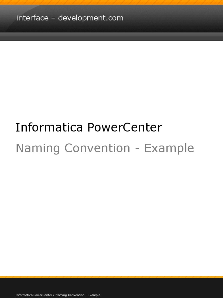 A Naming Convention Example | PDF | Xml | Database Transaction