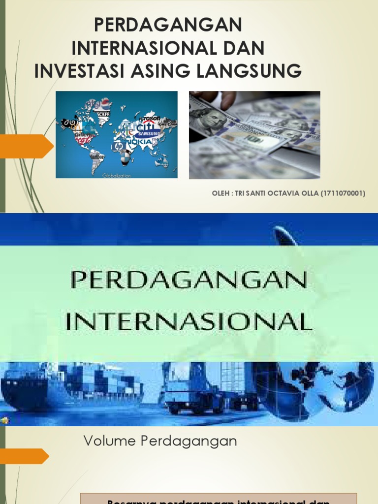 Perdagangan Internasional dan Investasi | PDF