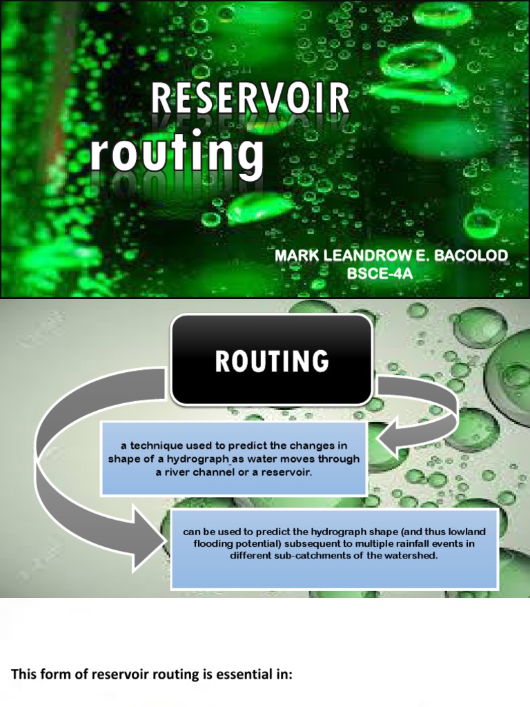 Reservoir Routing | PDF | Reservoir | Flood