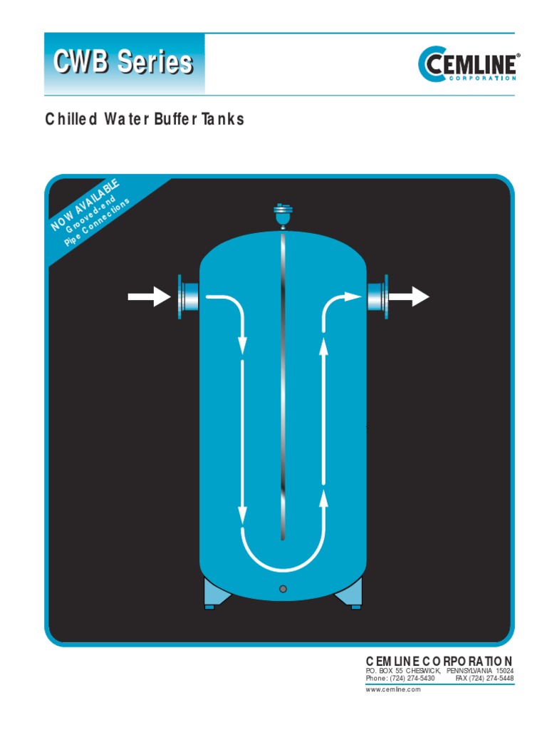 CHW Buffer Tanks PDF | PDF | Ton | Pipe (Fluid Conveyance)