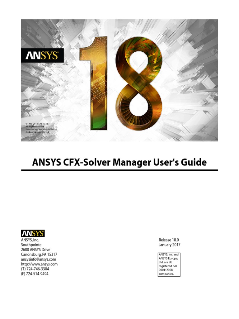 ANSYS CFX-Solver Manager Users Guide | PDF | Trademark | License