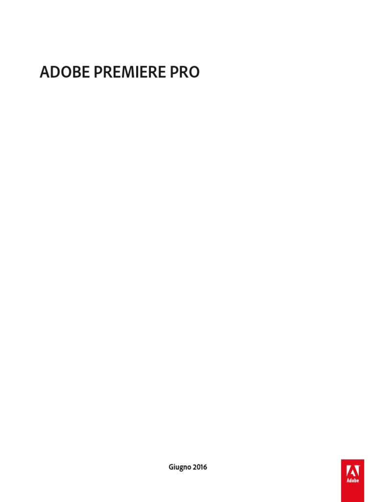 Adobe Premiere Pro CC 2015 | PDF