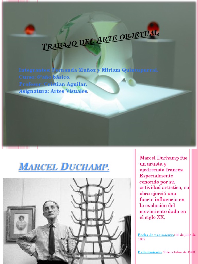 Trabajo Del Arte Objetual | Movimientos de arte | Arte Moderno