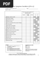 PSC-17 Scoring and Interpretation Guide | PDF