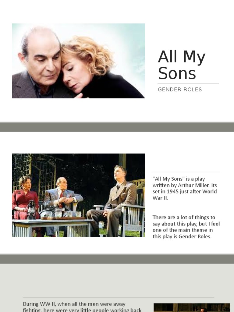 All My Sons | PDF