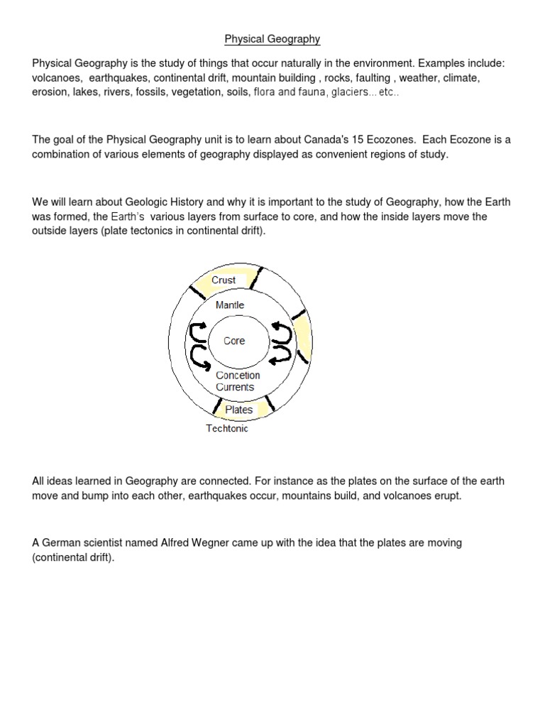 1 Physical Geography Intro | PDF