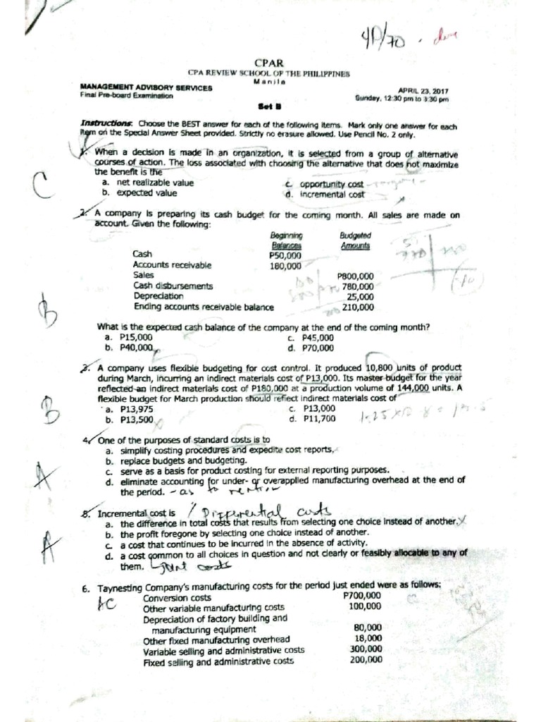 Mas Final Cpar May2017 | PDF