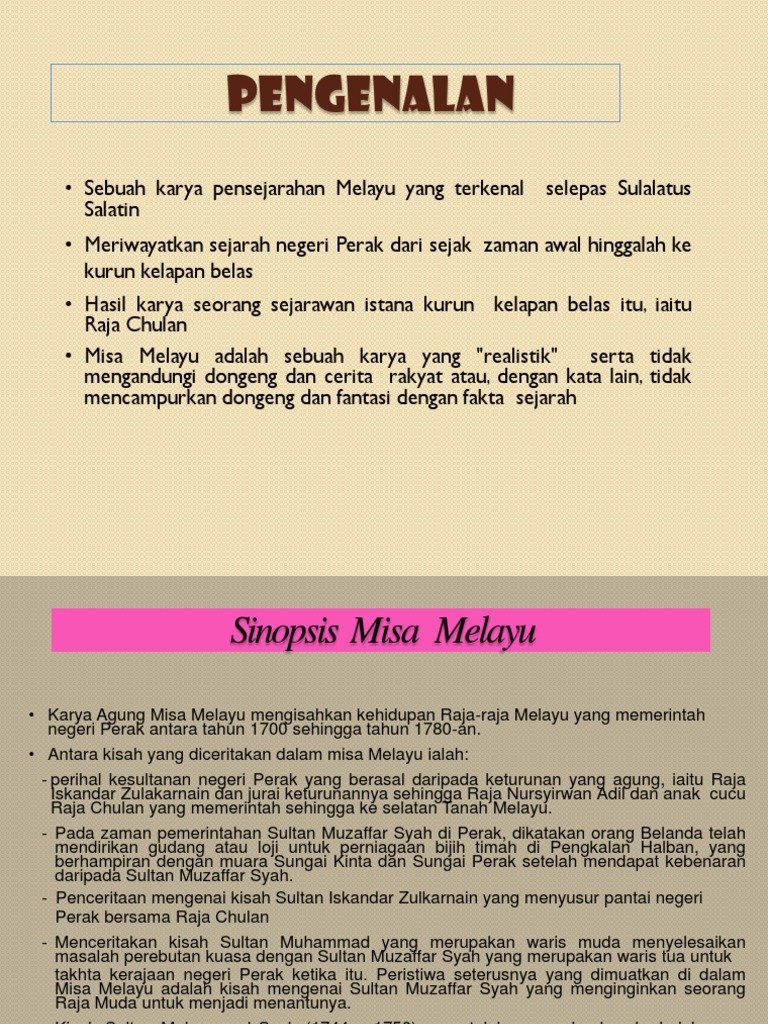 Misa Melayu Presentation | PDF