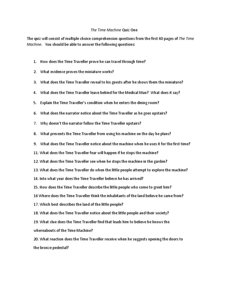 Quiz Chapters 1-5 Review | PDF | Travel
