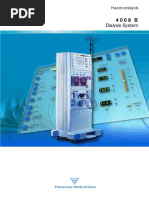 Fresenius 4008 S Dialysis Machine Specs | PDF | Dialysis | Hemodialysis