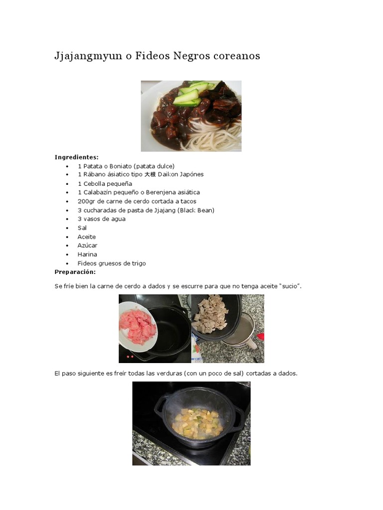 Recetas Coreanas | Cocina coreana | Pasta | Prueba gratuita de 30 días ...