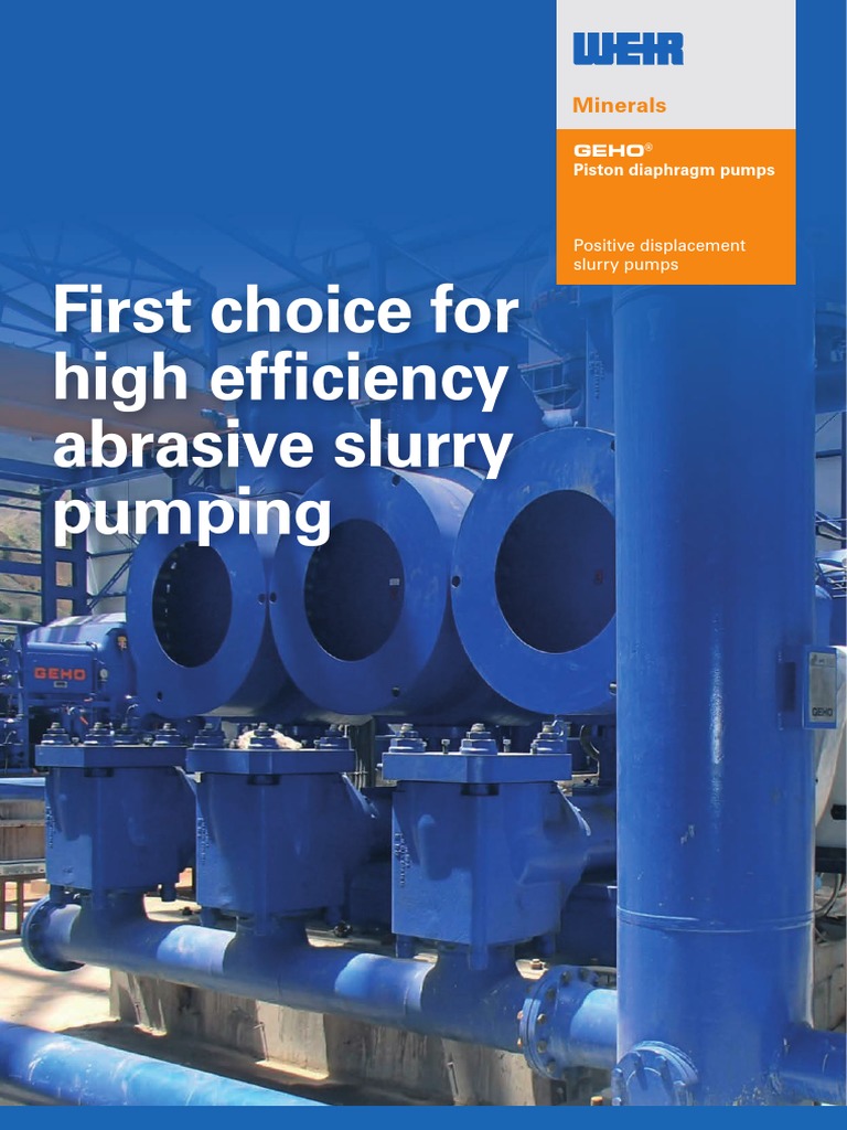 Brochure Geho ZPM TZPM 2016 Web | PDF | Pump | Valve