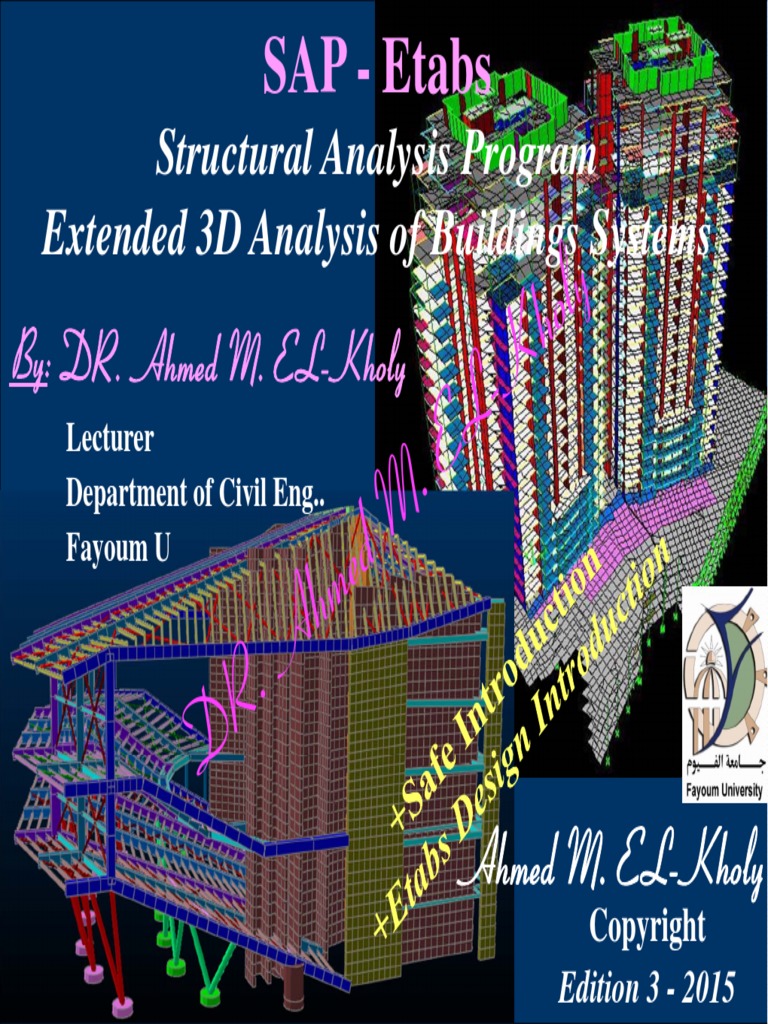 SAP Etabs Safe Course 475 (R) DR KHOLEY | PDF | Perspective (Graphical ...
