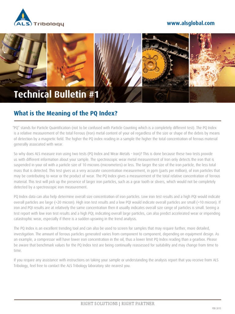 PQ Index | PDF | Iron | Parts Per Notation