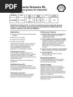 Shell Alvania Grease S2 Data Sheet | PDF | Materials