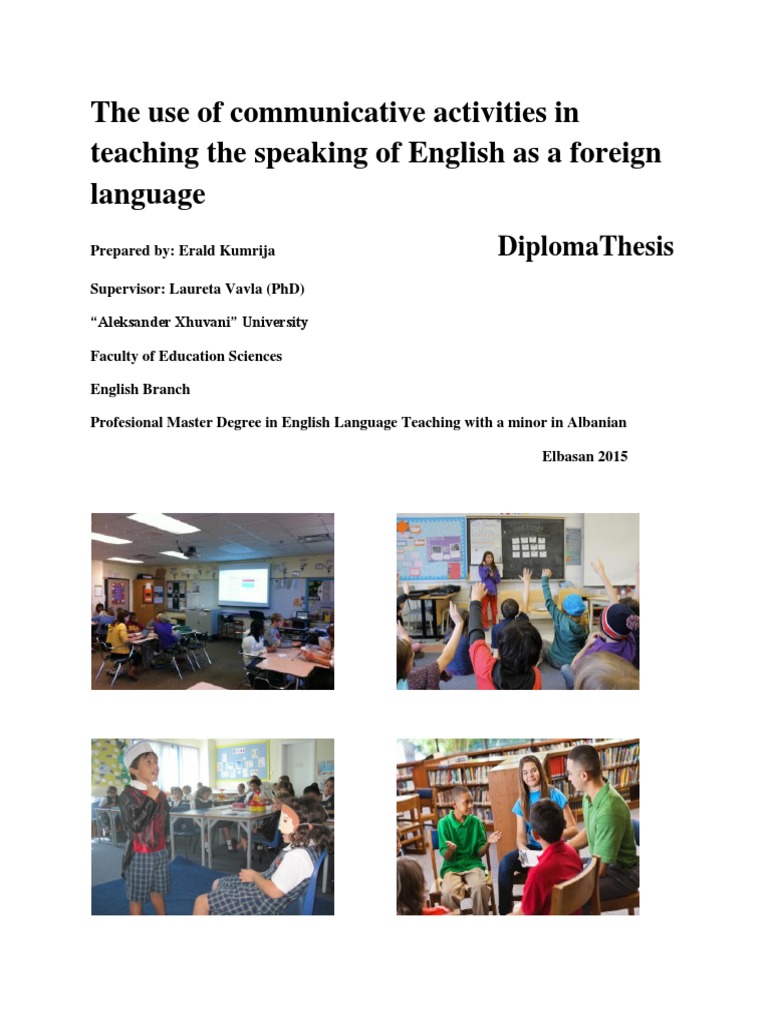 Teaching English Speaking As A Foreign L PDF | PDF | Teachers | English ...