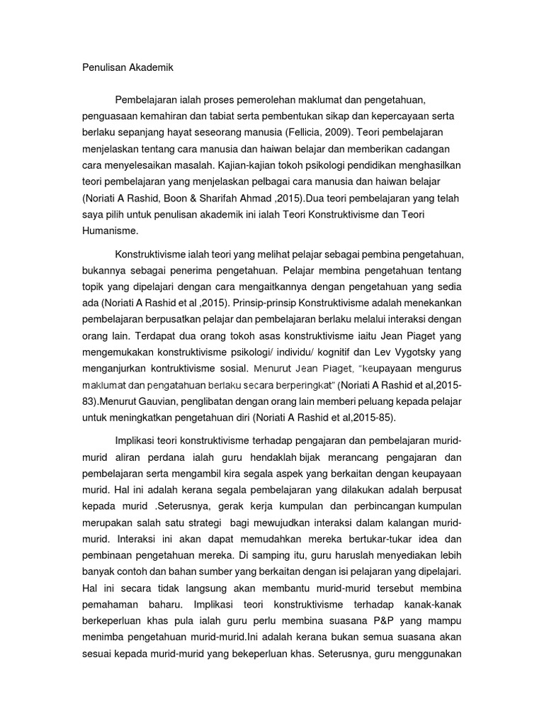 Penulisan Akademik | PDF