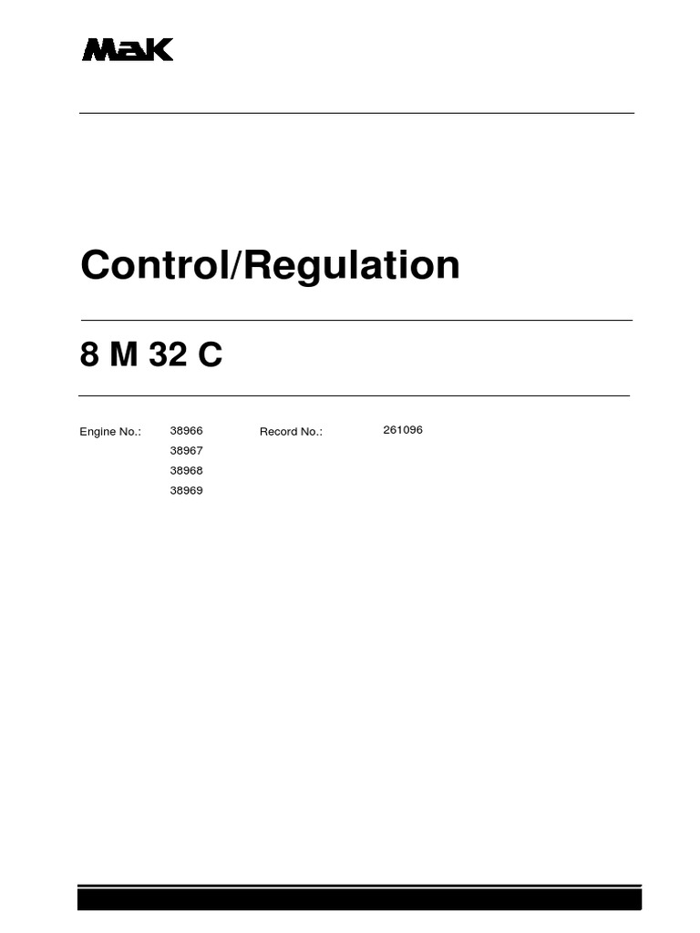 7 Control Regulation | PDF | Engines | Analogue Electronics