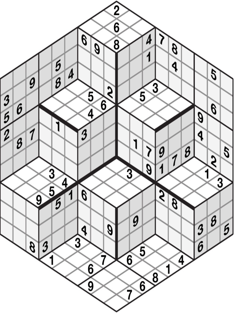 Sudoku 3D Puzzle | PDF