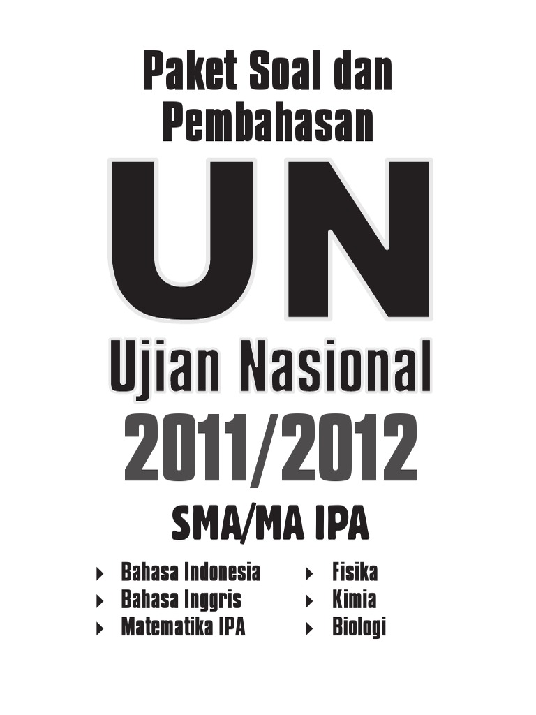 Paket Un Sma Ipa 2012 | PDF