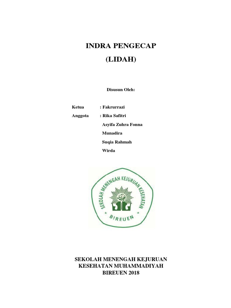 Anatomi dan Fisiologi Lidah sebagai Indera Pengecap | PDF