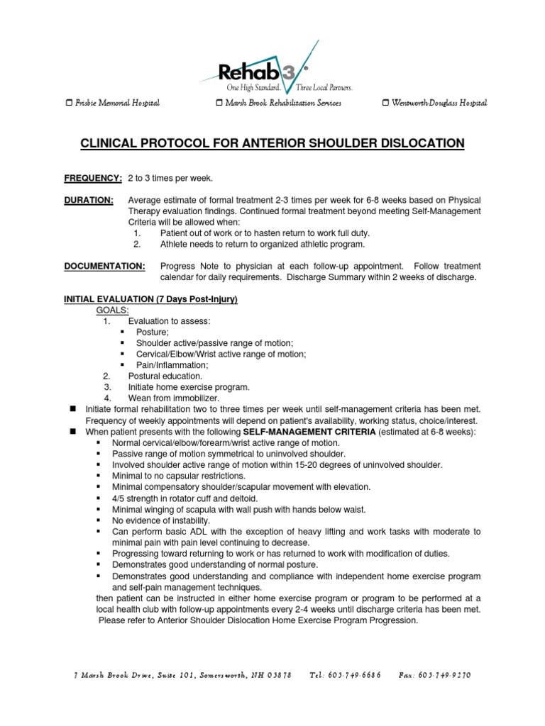 Ant Shoulder Dislocation | PDF | Shoulder | Anatomical Terms Of Motion