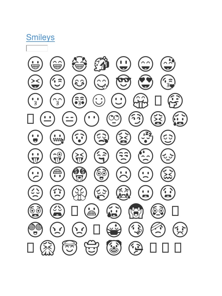Smileys | PDF