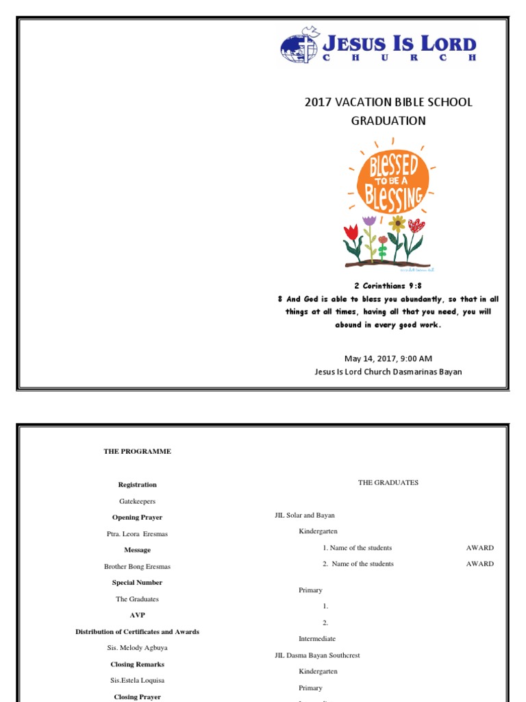 2017 Graduation Program | PDF