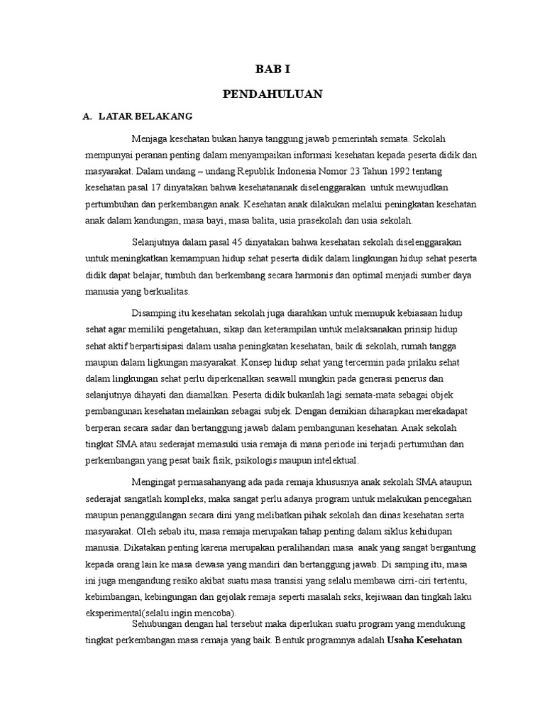 Program KKR Man 1 Batusangkar Lilis | PDF