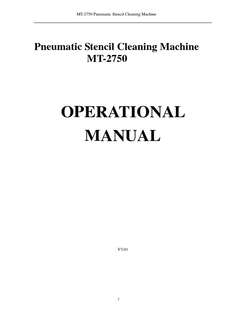 Mt 2750 Operational Manual Pdf Personal Protective Equipment Safety