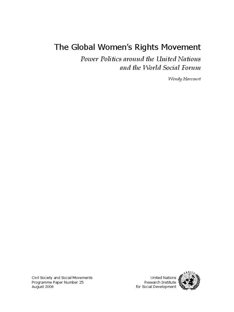 Harcourt PPGR | PDF | Feminism | Gender Studies