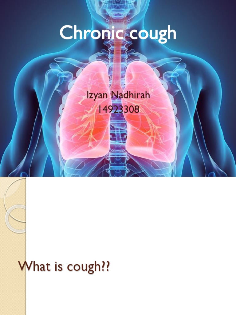 Paediatric-Chronic Cough | PDF | Pneumonia | Cough