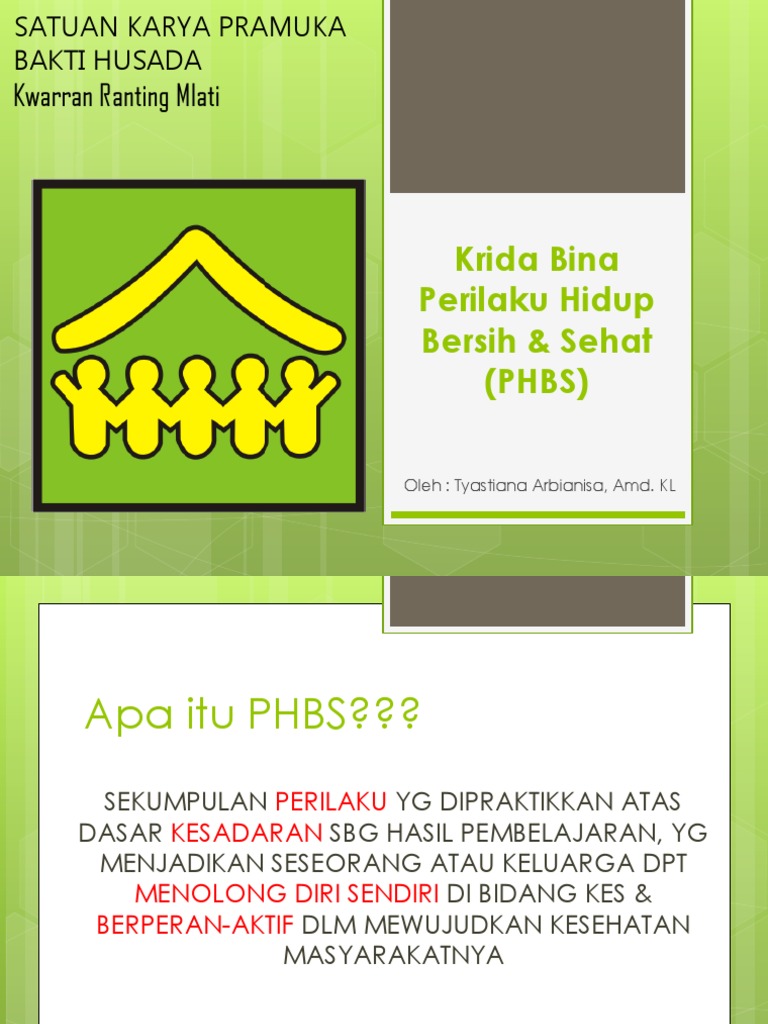 Krida Bina PHBS | PDF