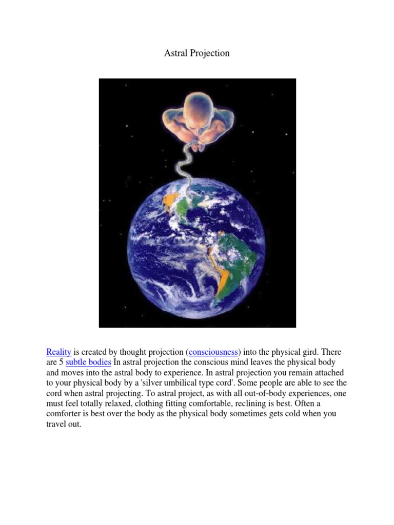 Astral Projection: Reality Consciousness Subtle Bodies | PDF | Astral ...