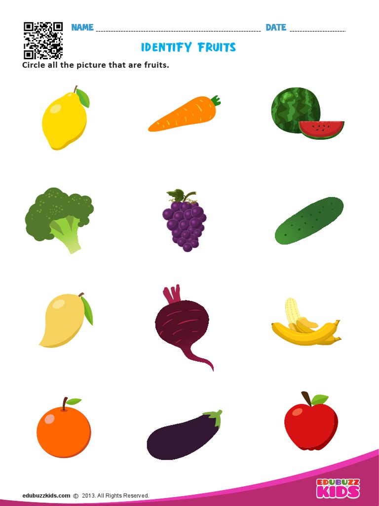 Identify Fruits | PDF