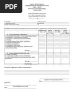 Potential Assessment Form | PDF | Leadership | Behavior Modification
