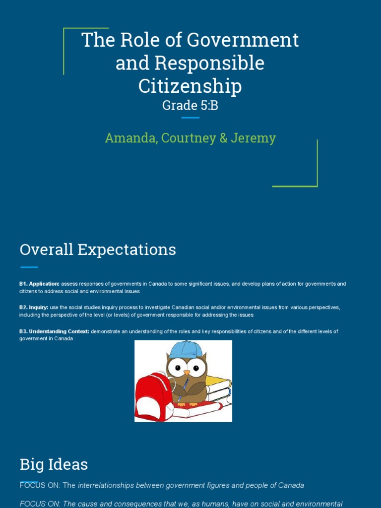 Government Roles in Canadian Citizenship | PDF | Citizenship | Canada