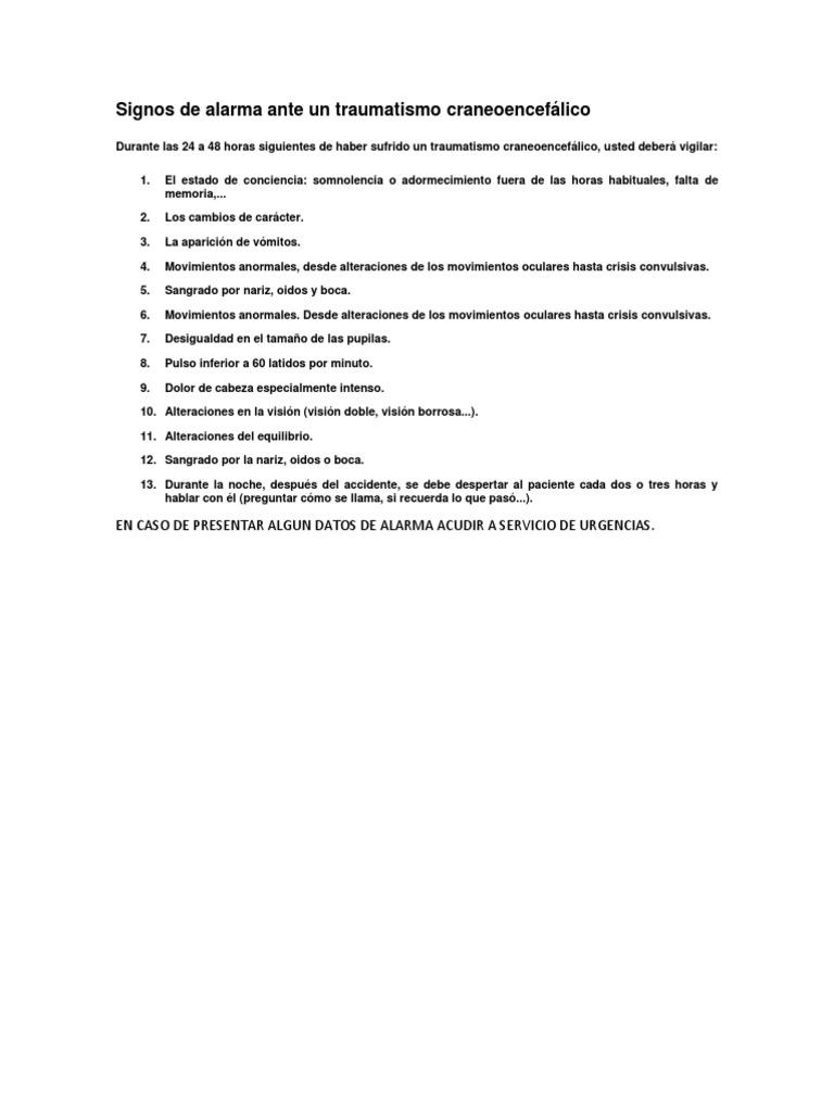 Datos de Alarma Tce | PDF